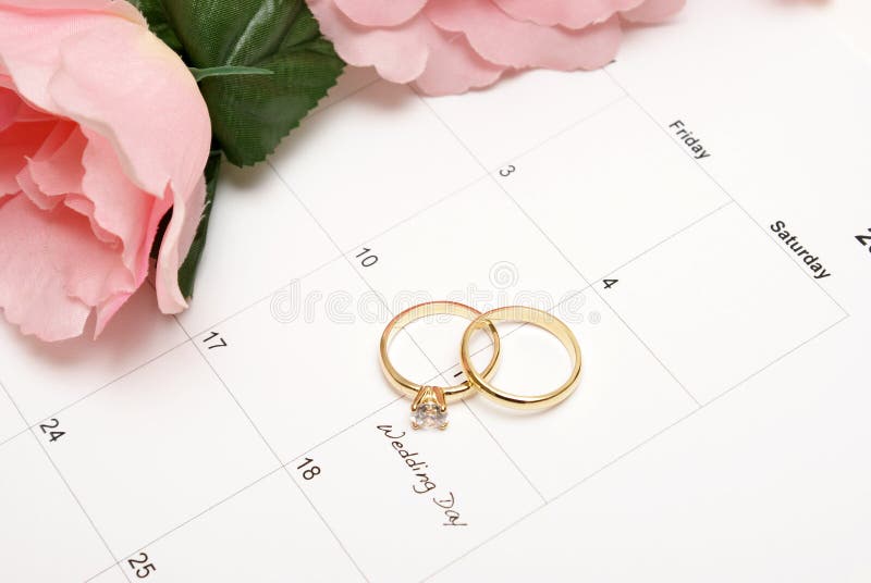 Wedding Day Reminder stock photo. Image of handwriting - 23354598