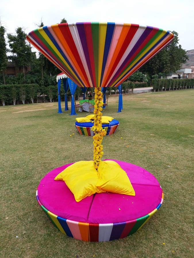 Wedding decoration prop stock photo. Image of mehendi - 137905440