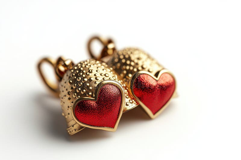 Wedding Bells and Lovebirds for a Happy Marriage Stock Image - Image of ...