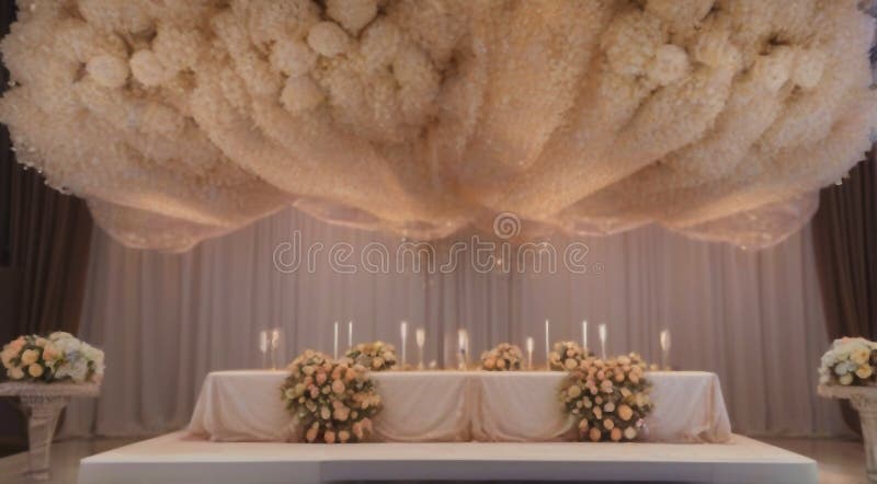 Wedding Designed Table Setting, Wedding Scene, Wedding Table, Bright ...