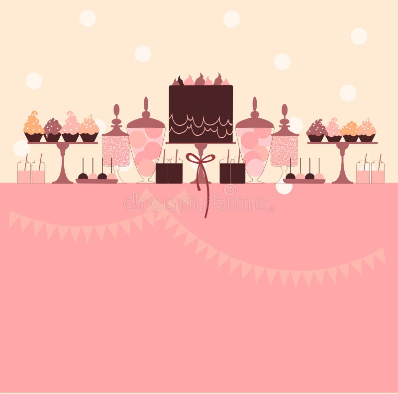 Buffet Table Drawing Stock Illustrations – 296 Buffet Table Drawing ...