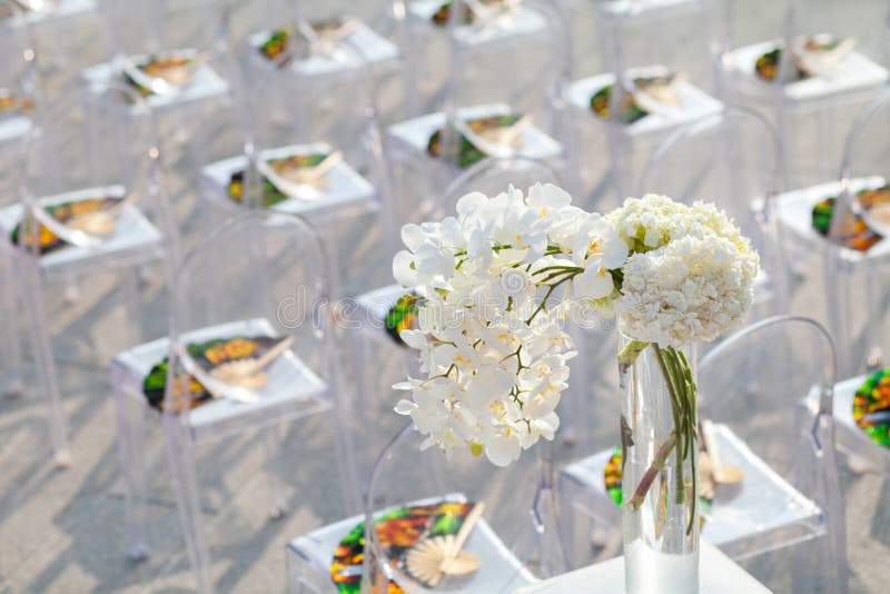 Beautiful Wedding Decorated on Wedding Setup. Stock Photo - Image of ...