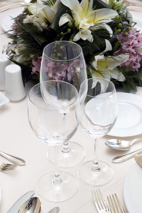 Wedding diner table stock image. Image of reception, eating - 3626397