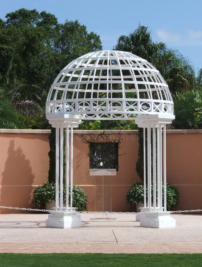 The Wedding Dome stock photo. Image of plants, garden - 1077606