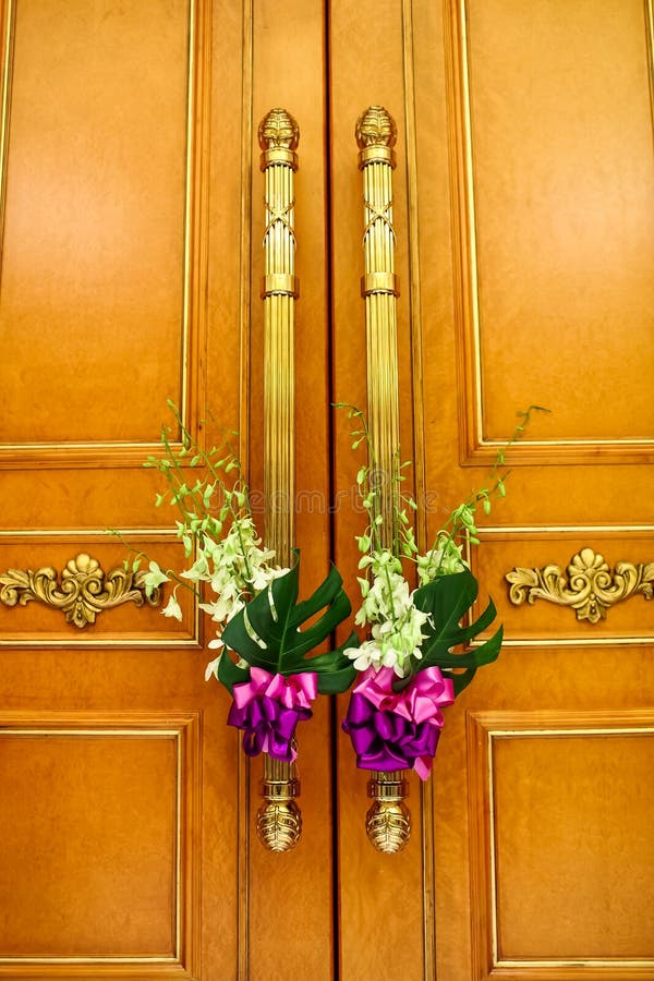 Wedding door stock image. Image of handle, party, convention - 29793771