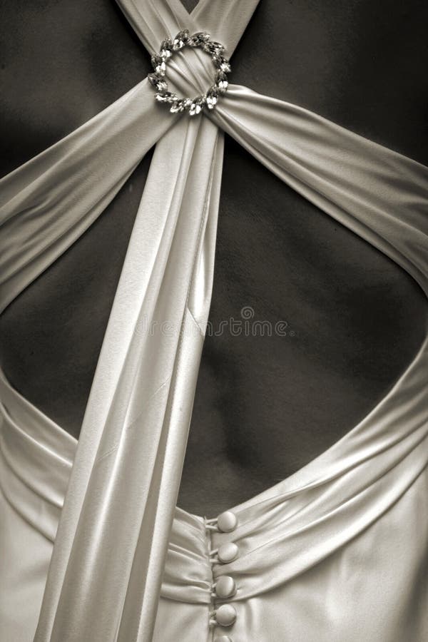Wedding Dress Back stock image. Image of wedding, back - 7365829