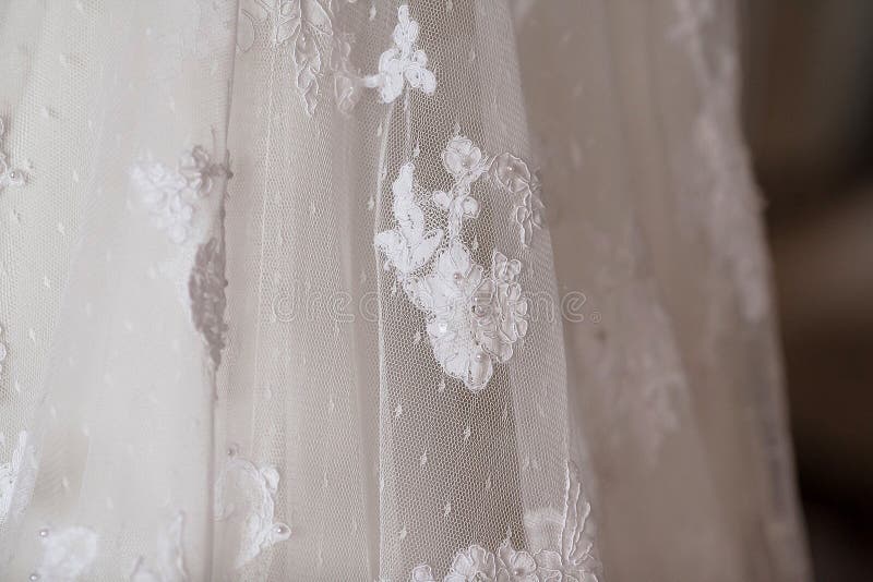 Wedding dress texture stock image. Image of model, nature - 52385015