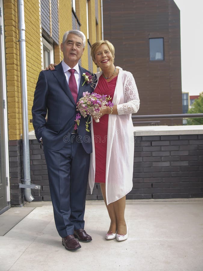 Wedding of elderly people stock photo. Image of love - 34997166