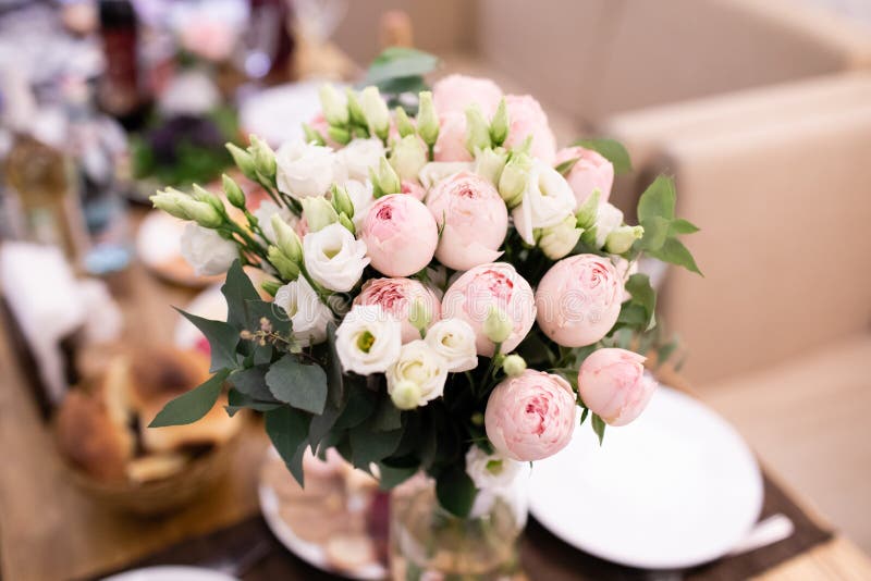 Wedding Flower Composition, Wedding Flower Decoration Stock Image ...