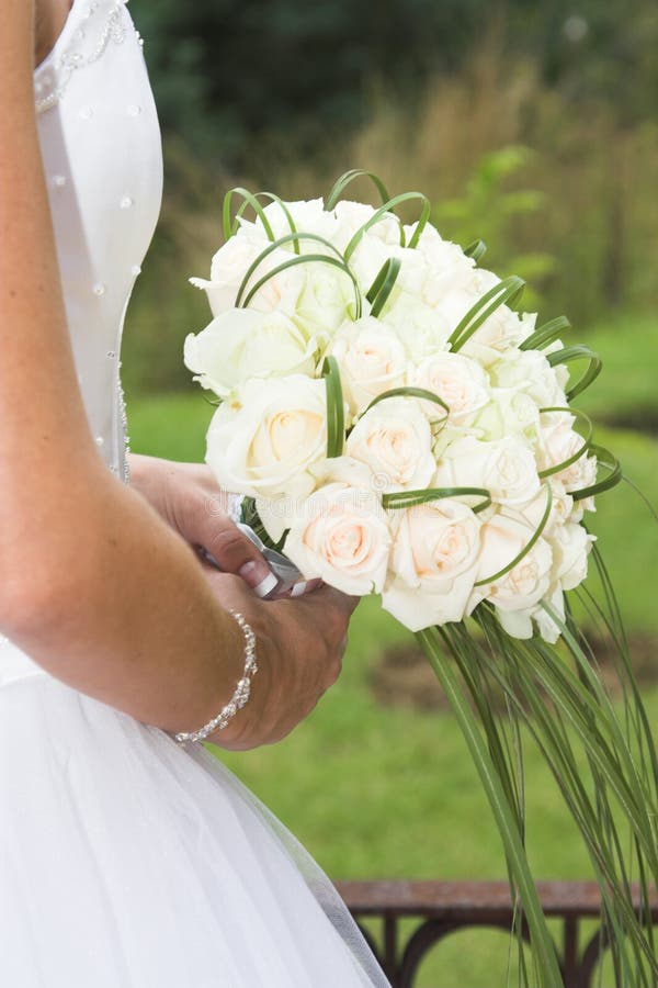 Wedding Flowers stock photo. Image of wedding, dress, jewellery - 8961078