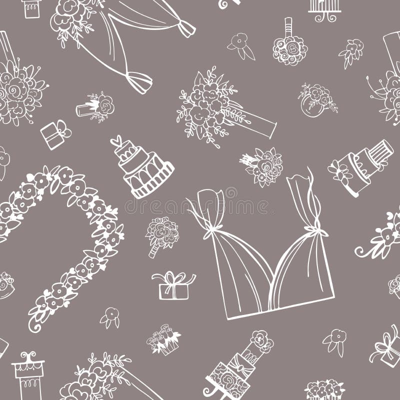 Wedding Flowers, Cake, Decoration for Tables, Bridal Bouquet. Stock ...