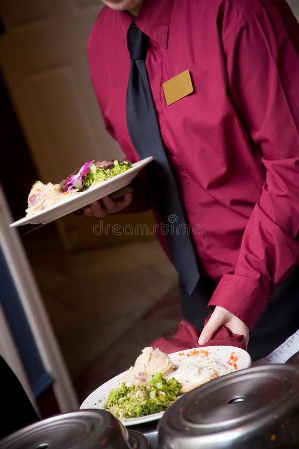 Wedding food being eaten stock image. Image of function - 1499783