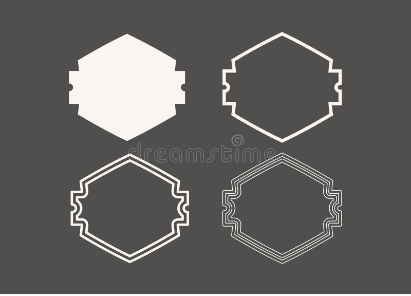 Wedding Frame. Mailbox Monogram, Vintage. Basic Shape, Monogram Frame ...