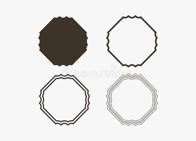 Wedding Frame. Mailbox Monogram, Vintage. Basic Shape, Monogram Frame ...