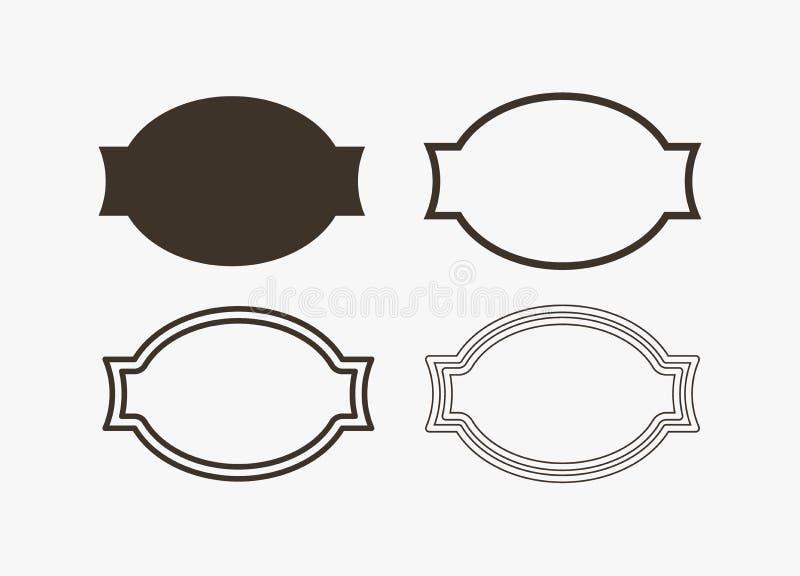 Wedding Frame. Mailbox Monogram, Vintage. Basic Shape, Monogram Frame ...