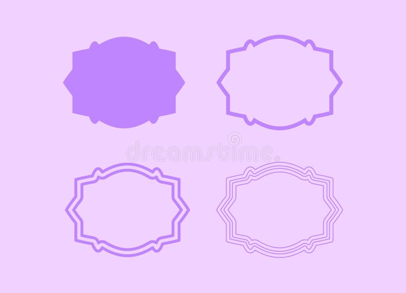 Wedding Frame. Mailbox Monogram, Vintage. Basic Shape, Monogram Frame ...