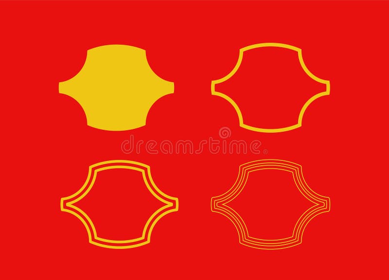 Wedding Frame. Mailbox Monogram, Vintage. Basic Shape, Monogram Frame ...