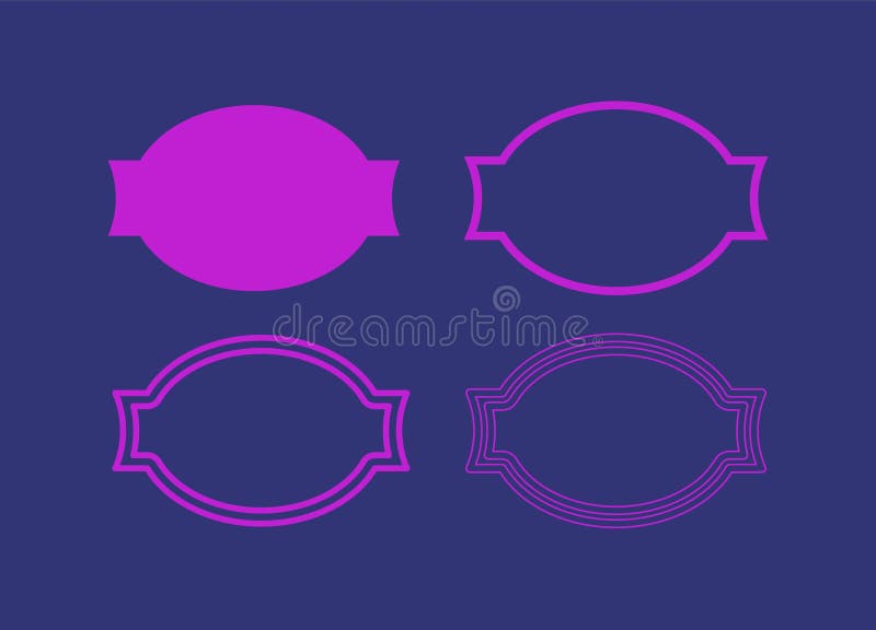 Wedding Frame. Mailbox Monogram, Vintage. Basic Shape, Monogram Frame ...