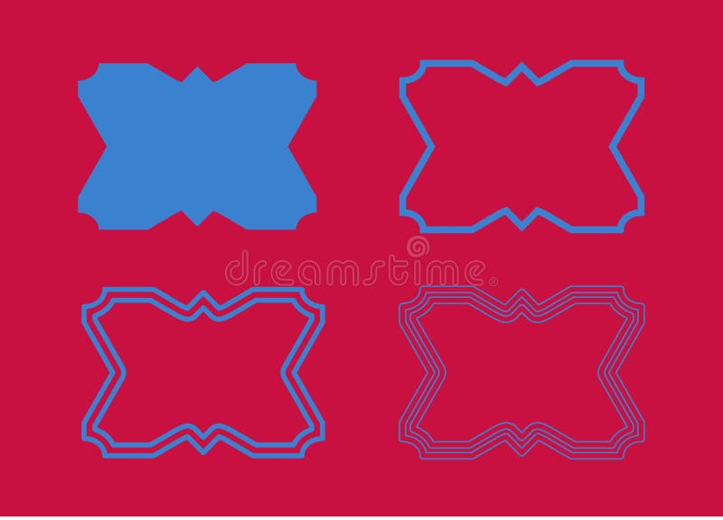 Wedding Frame. Mailbox Monogram, Vintage. Basic Shape, Monogram Frame ...