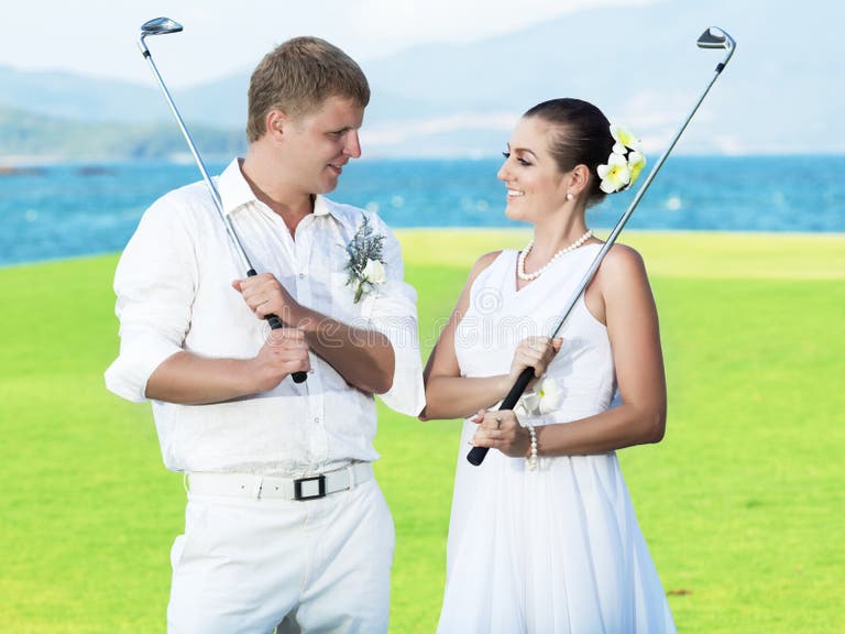 214 Beautiful Golf Course Wedding Stock Photos - Free & Royalty-Free ...