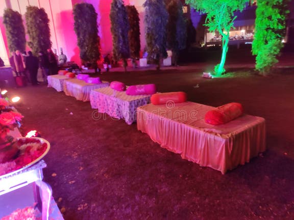 Wedding Guest Diwan Sitting Stock Photo - Image of henna, awesome ...