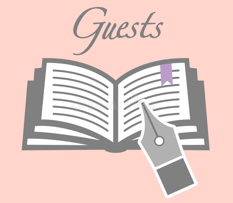 Guestbook Stock Illustrations – 160 Guestbook Stock Illustrations ...