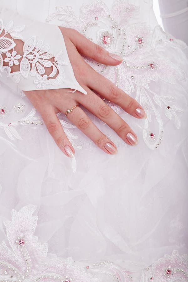 Traditional Wedding, Bridal Showing Henna Design and Hand Jewellery ...