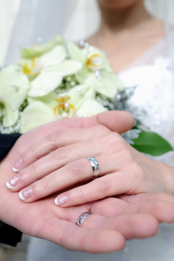 Wedding hands stock image. Image of wedding, happiness - 28313187