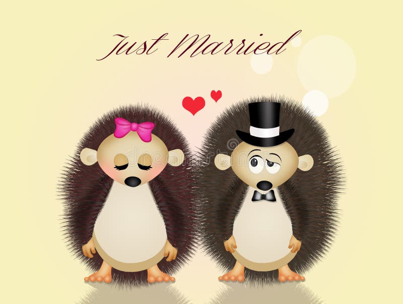 Wedding Hedgehogs Stock Illustrations – 93 Wedding Hedgehogs Stock ...
