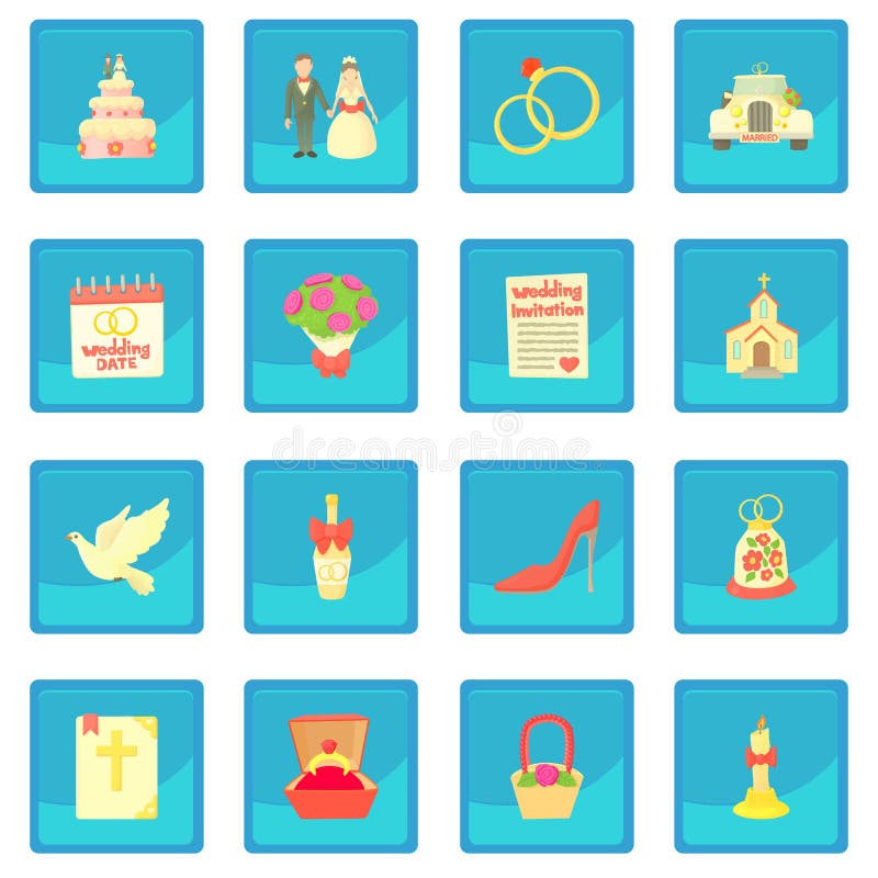 Wedding icon blue app stock vector. Illustration of dove - 92470906
