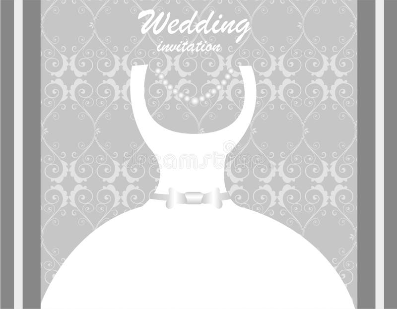 Wedding invitation stock illustration. Illustration of field - 45033366