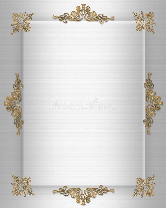 50th Wedding Anniversary Border Stock Illustrations – 139 50th Wedding ...