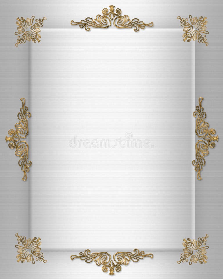 50th Wedding Anniversary Border Stock Illustrations – 139 50th Wedding ...