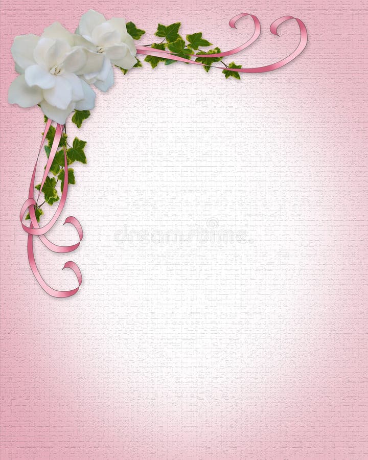 Wedding Invitation Border Ribbons Stock Illustrations – 1,860 Wedding ...
