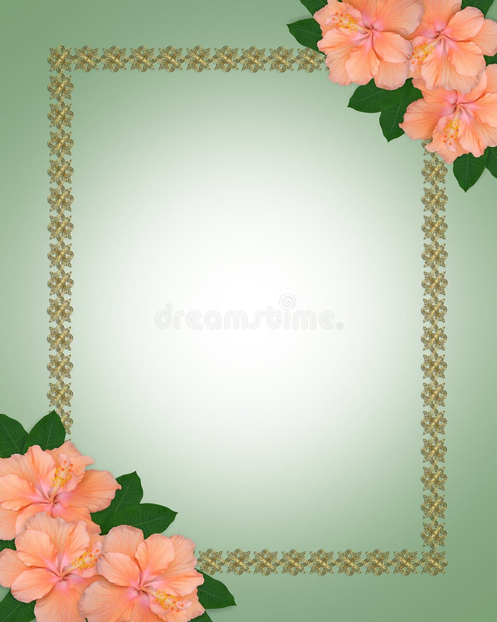Peach Color Border Stock Illustrations – 3,886 Peach Color Border Stock ...