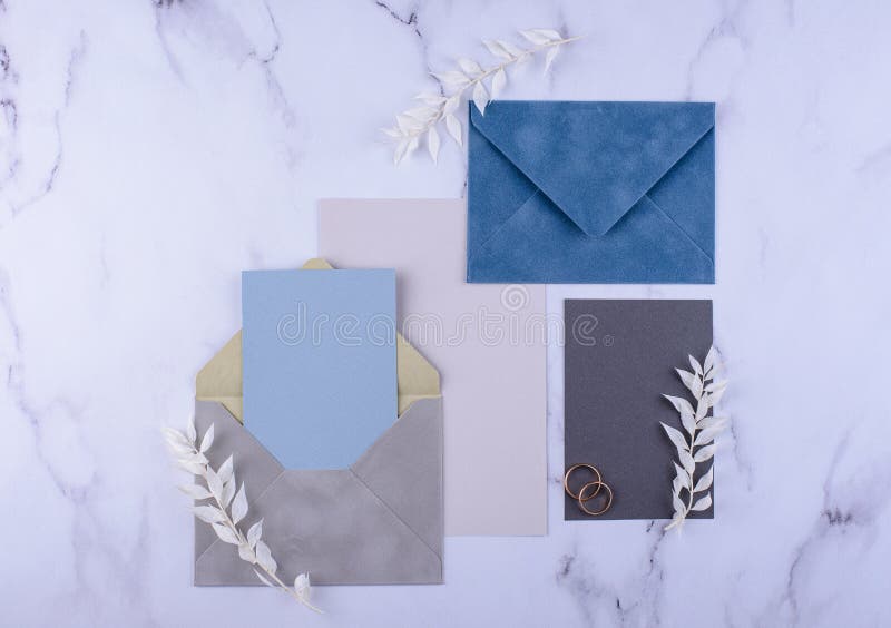 Wedding Invitation Card. Save the Date Concept Stock Photo - Image of ...