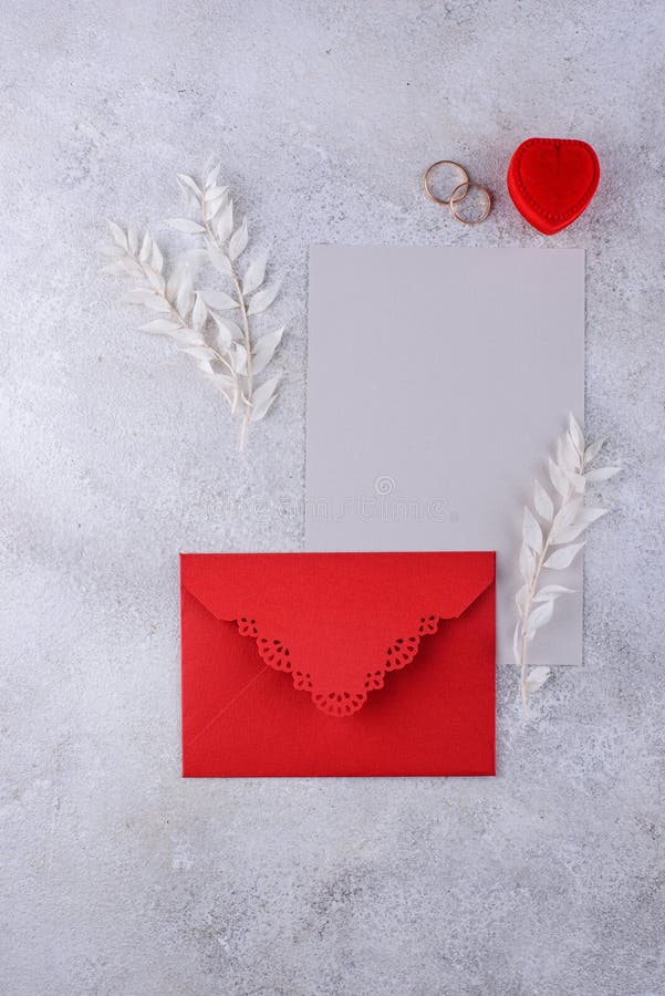 Wedding Invitation Card. Save the Date Concept Stock Photo - Image of ...