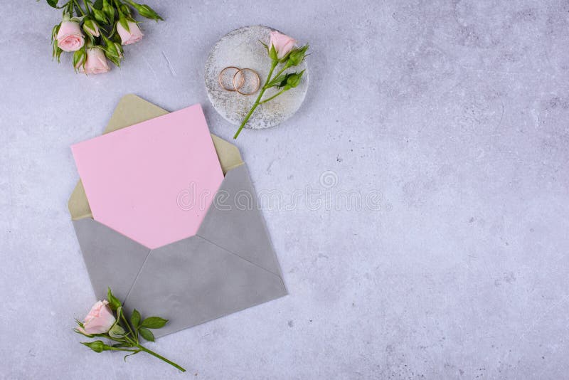 Wedding Invitation Card. Save the Date Concept Stock Photo - Image of ...