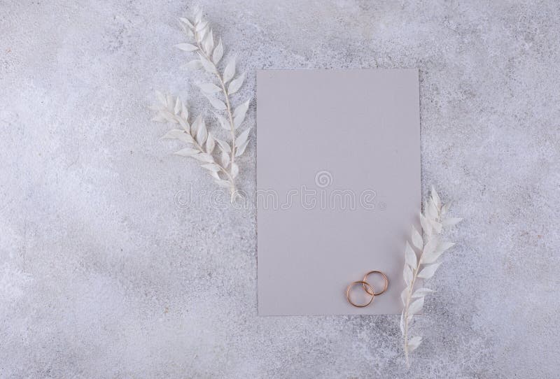 Wedding Invitation Card. Save the Date Concept Stock Photo - Image of ...