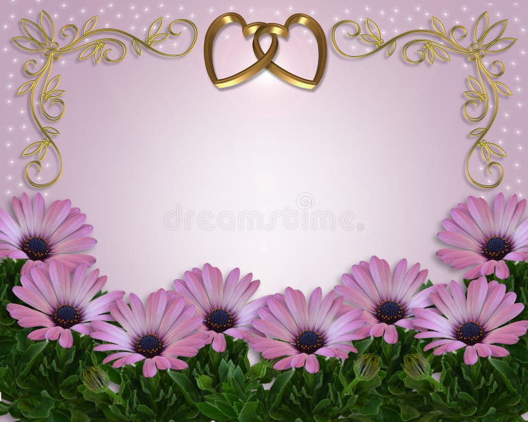 Purple Daisy Border Frame Stock Illustrations – 2,193 Purple Daisy ...