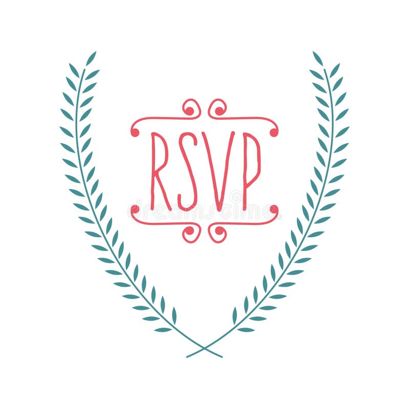 Wedding Invitation Design. Vector Illustration Decorative Design Stock ...