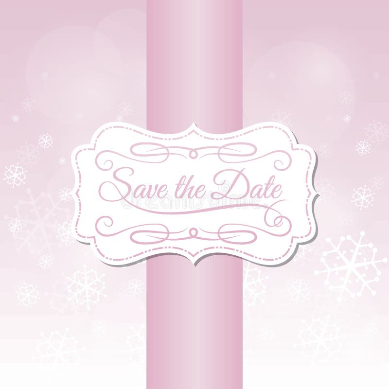 Wedding Invitation Design. Vector Illustration Decorative Design Stock ...