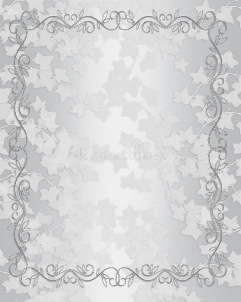 Wedding Invitation Border White Satin Stock Illustrations – 1,040 ...