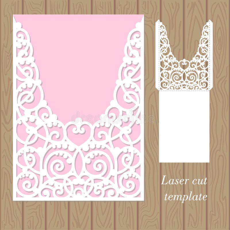 Decorative Wedding Invitation Envelope Stock Illustrations – 5,971 ...