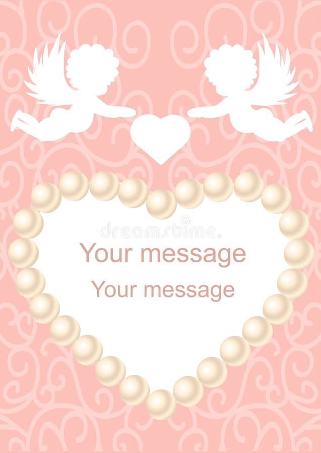 Angels Invitation Wedding Stock Illustrations – 394 Angels Invitation ...