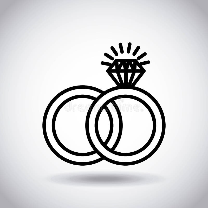 Wedding Invitation Icon Design Stock Illustration - Illustration of ...