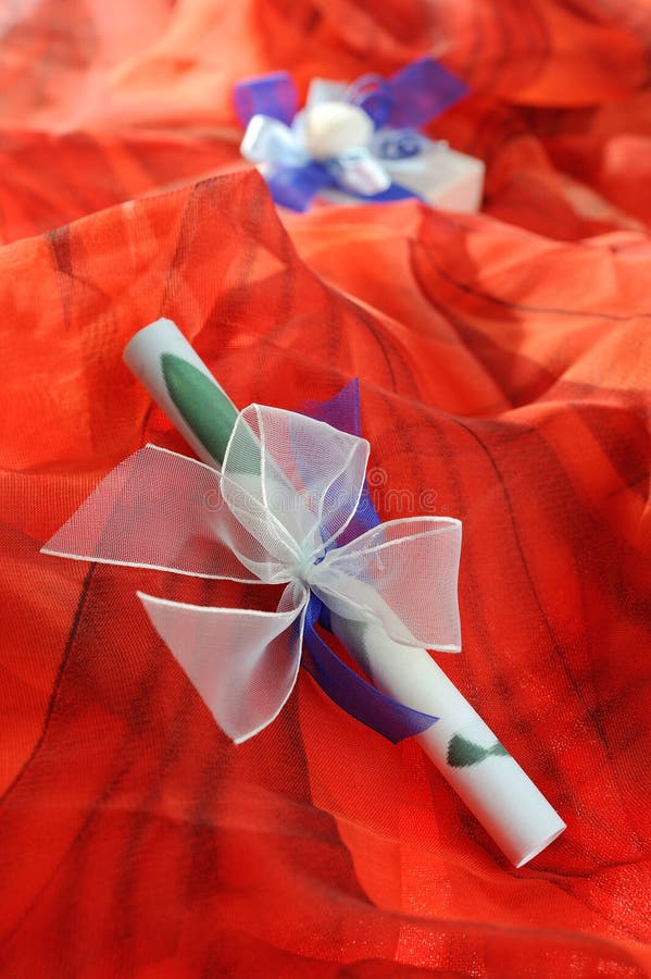 Wedding invitation stock photo. Image of document, romantic - 29705252