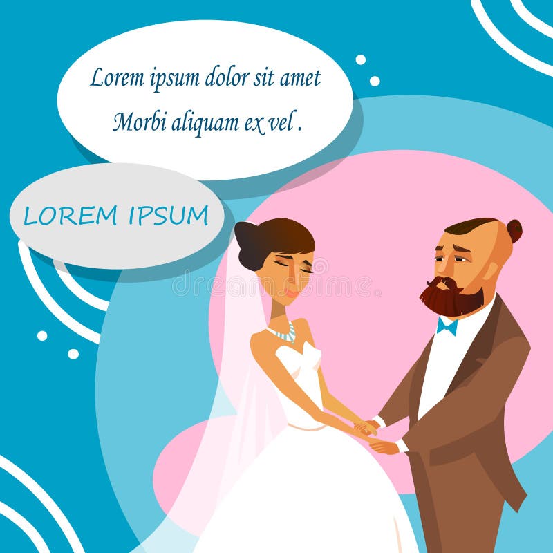 Wedding Invitation Vector Template with Text Space Stock Vector ...