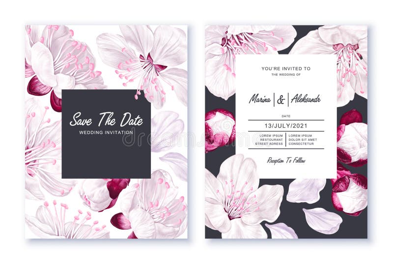 Templates Minimalistic Cards, Wedding Invitations, Flyers, Packaging ...