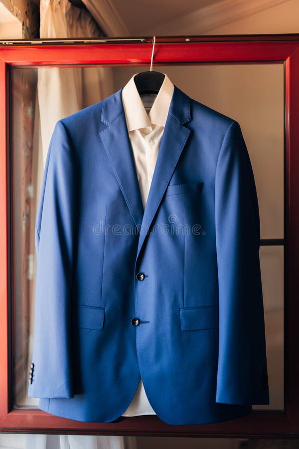 Wedding Jacket of the Groom Stock Photo - Image of marriage ...